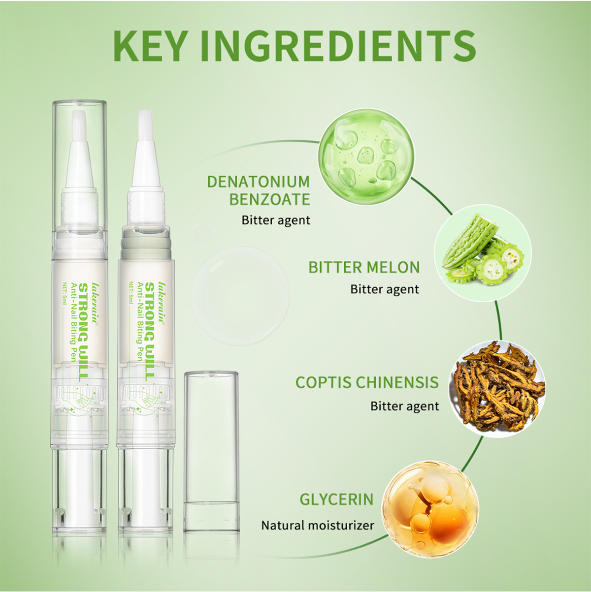 Stop Nail Biting Pen by Lakerain - Bitter Taste, Thumb Sucking ...