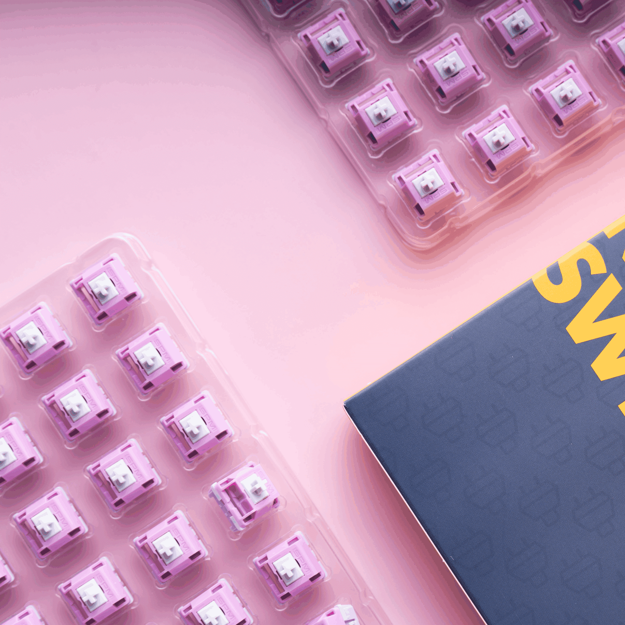 -LW- SOULCAT&SPM Hibiscus Switch Linear Customized Keyboard Switch HMX ...