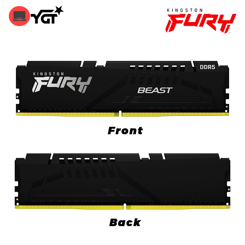 Kingston Fury Beast DDR5 Desktop RAM 8GB / 16GB 4800MT/S / 5600MT/S Gaming Memory For PC ...
