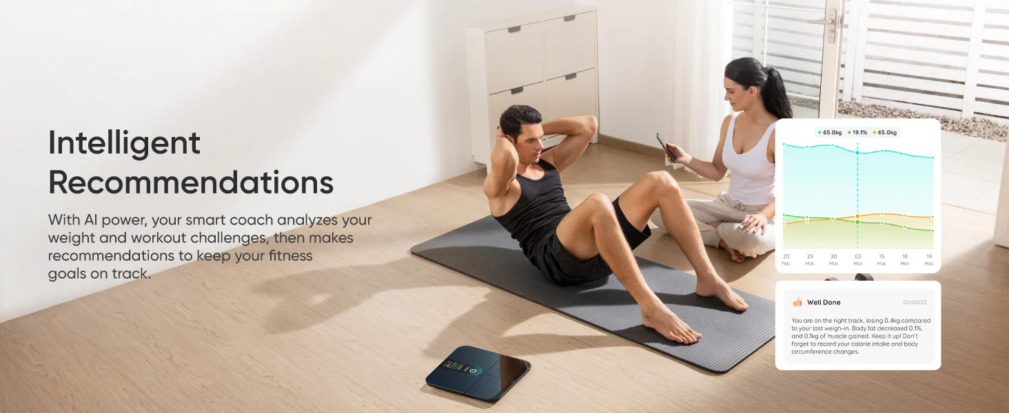 Eufy by Anker Smart Scale P3，Bathroom digital weight scale，Professional ...