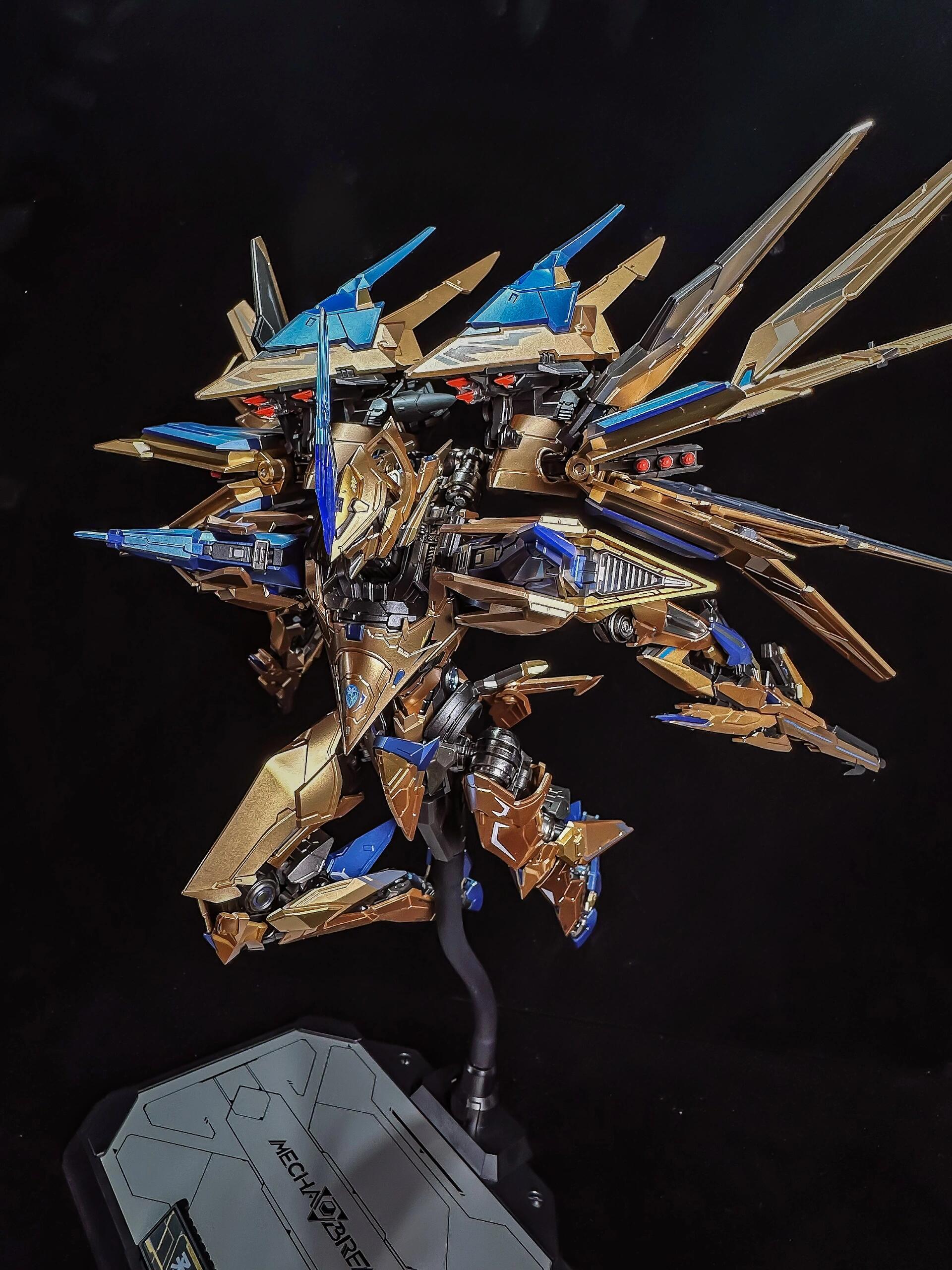 Moshow X Mecha BREAK 1/64 Illustrious Class UBP-R02T FALCON Mecha Glod ...