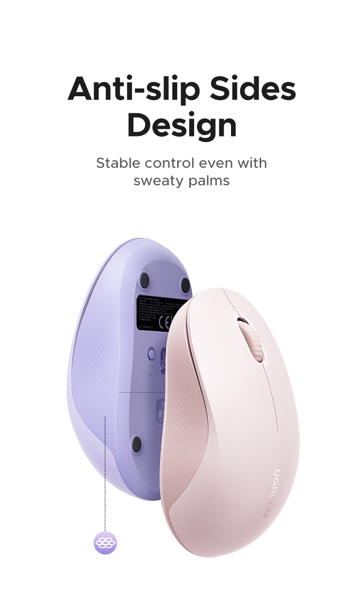 UGREEN Wireless Mouse 3-Button Silent 2.4G with USB Mini Receiver 4 ...