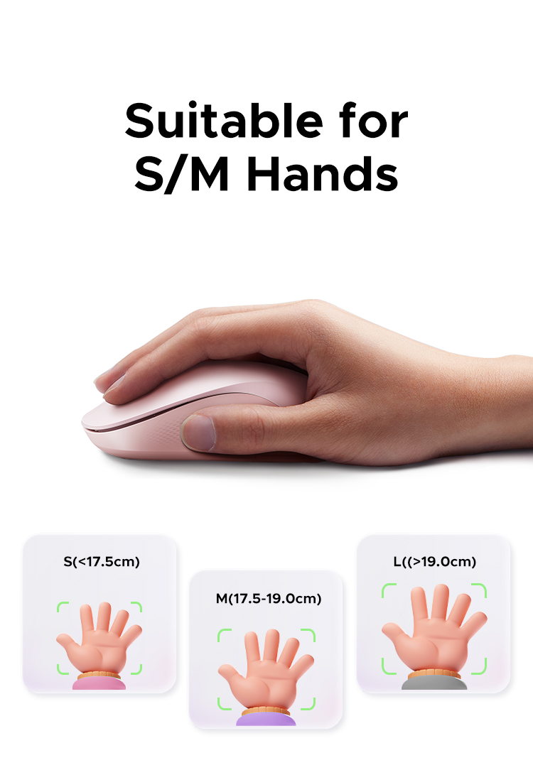 UGREEN Wireless Mouse 3-Button Silent 2.4G with USB Mini Receiver 4 ...