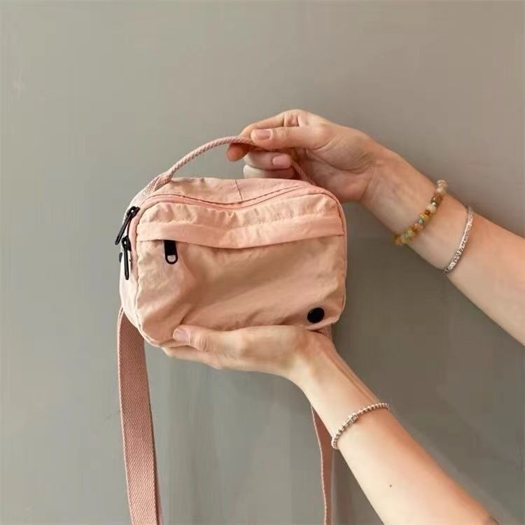 Waterproof Lightweight Canvas Shoulder Bag 2025 Trendy Macaron Color ...