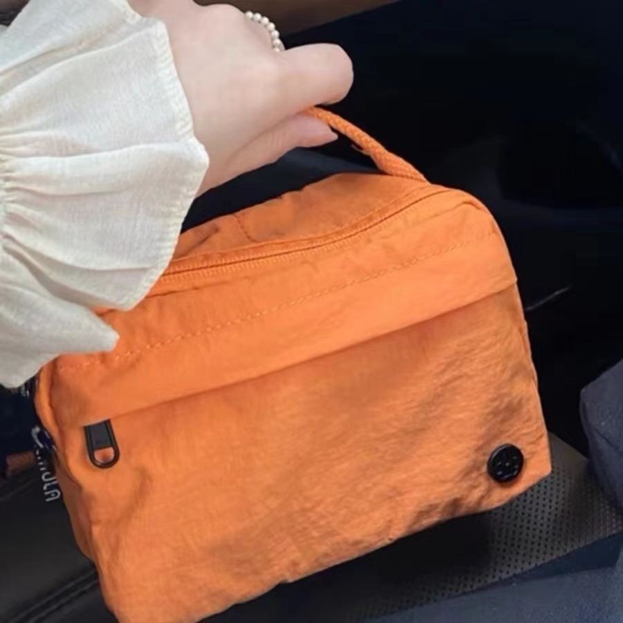 Waterproof Lightweight Canvas Shoulder Bag 2025 Trendy Macaron Color ...