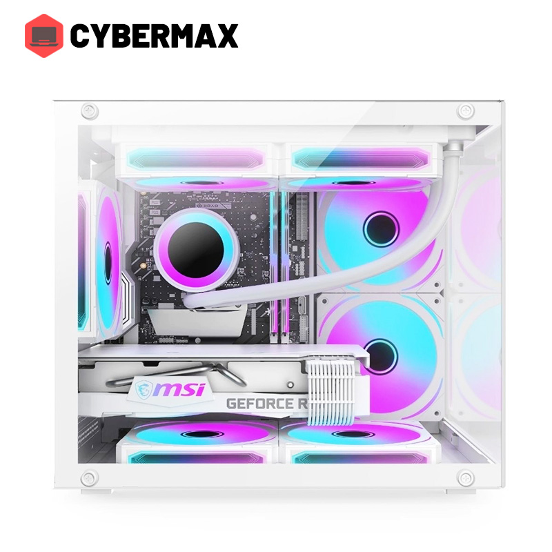 YGT M235 Seaview Room Gaming PC Case With Tempered Glass Micro ATX/ITX ...