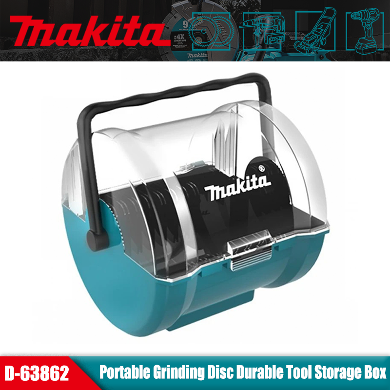 Makita D-63862 Portable Grinding Disc Durable Tool Storage Box For ...