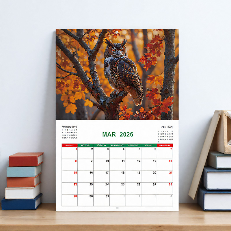 2026 Owl Calendar: Stunning Wildlife Photography, Featuring 12 Monthly ...