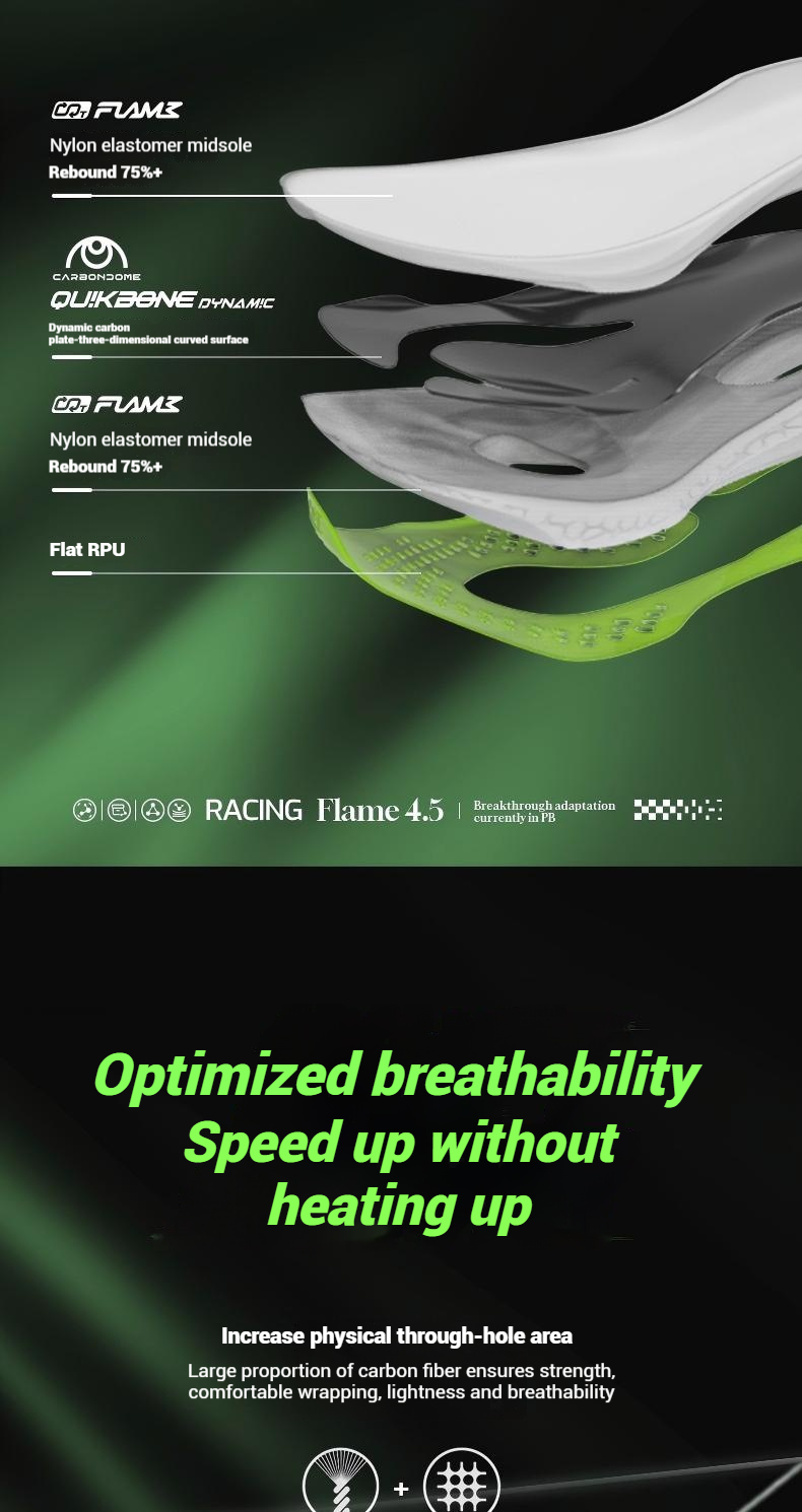 361 Degrees Flame 4.0 + Flame 4.5 Men Women Running Training Shoes ...