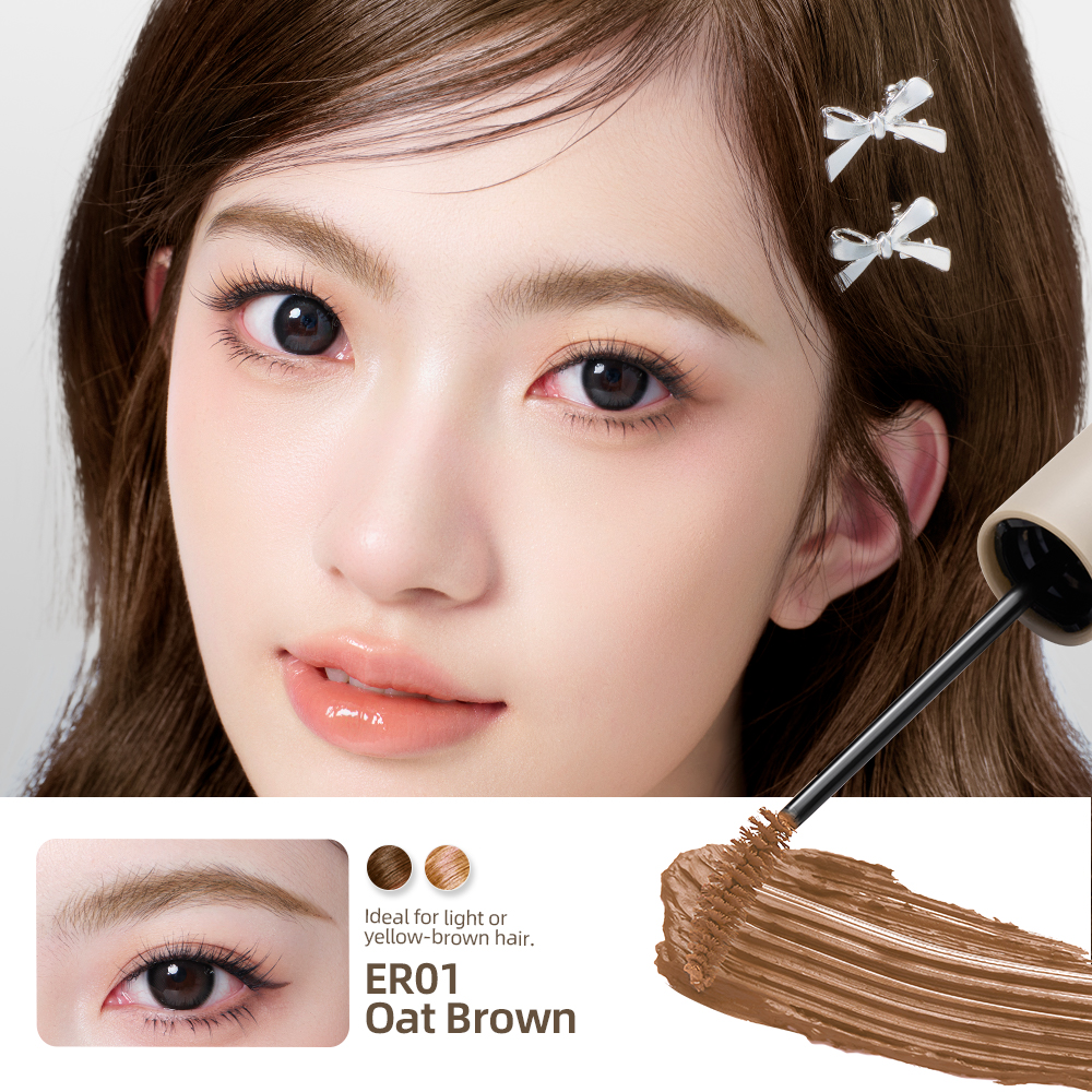 【One-swipe Finish】JMCY Eyebrow Mascara Matte Velvet Eyebrow Tint 12H ...