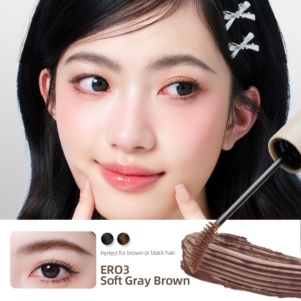 【One-swipe Finish】JMCY Eyebrow Mascara Matte Velvet Eyebrow Tint 12H ...