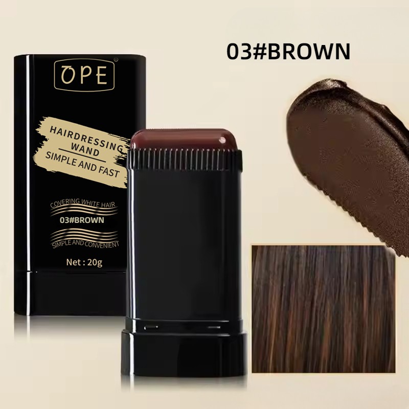 Herbal Hair Coloring Stick Instant Root Touch Up Waterproof Gray ...