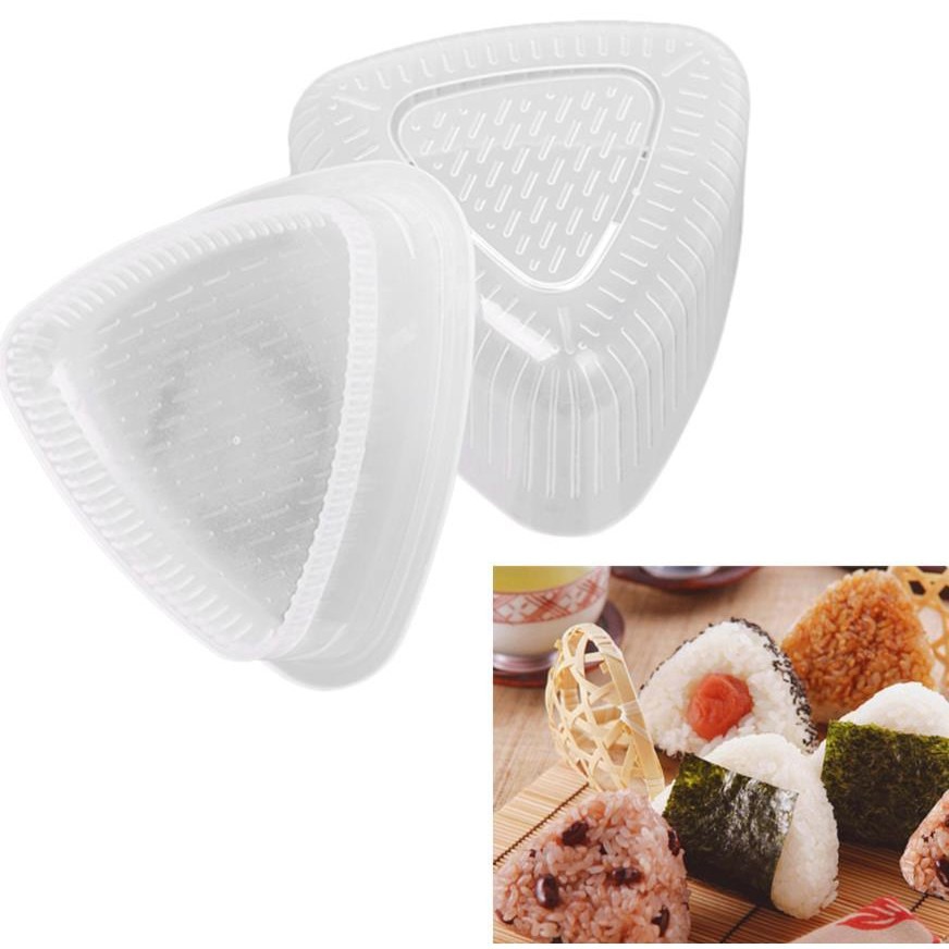 DIY Sushi Mold Onigiri Rice Ball Food Press Triangular Sushi Maker Mold ...