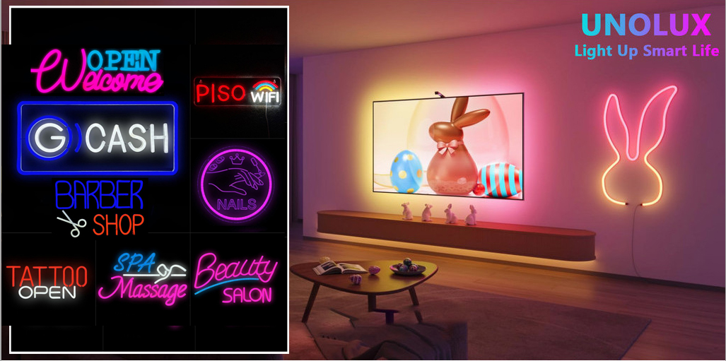 Spa Massage Neon Sign/Nails Sign/Baber Shop Sign-Acrylic Backboard ...