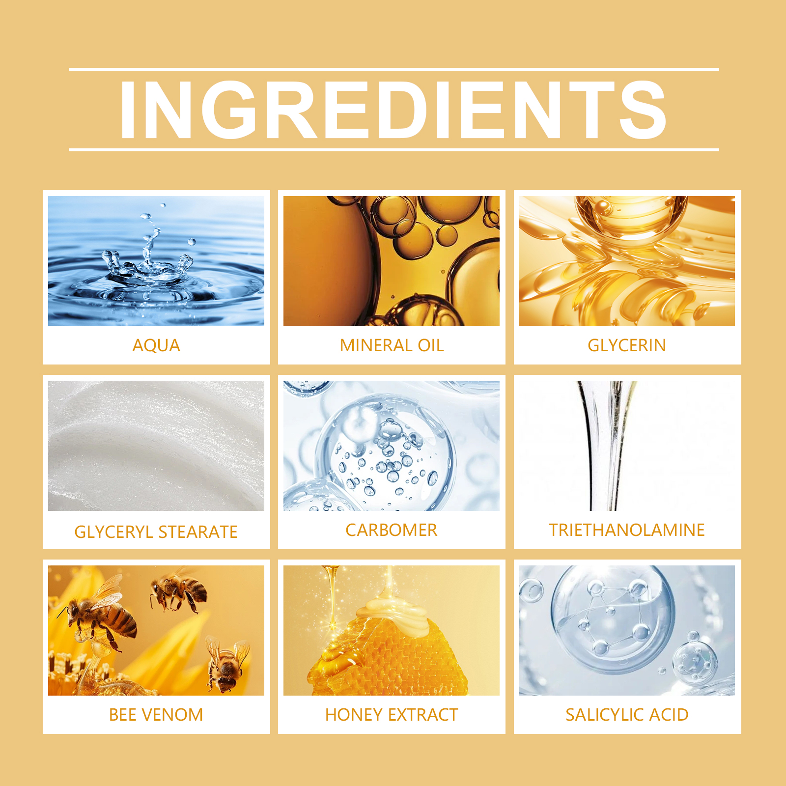 All-in-One Bee Venom Cream Eradicates Skin Warts and Blemishes Works ...