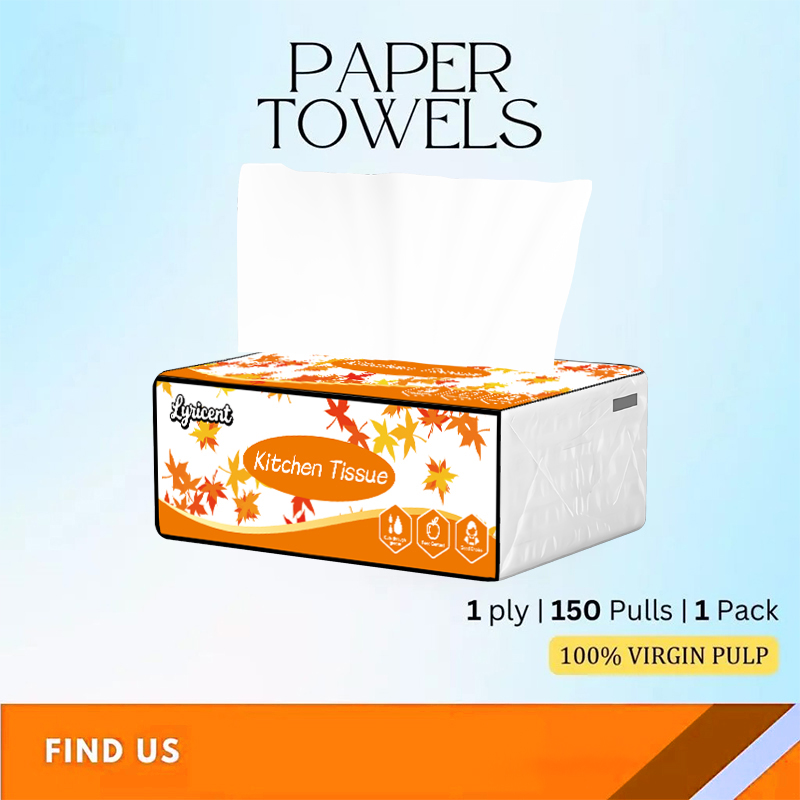 Interfolded Paper Towel or 260sheets Kitchen tissue Towel - 2Ply ...