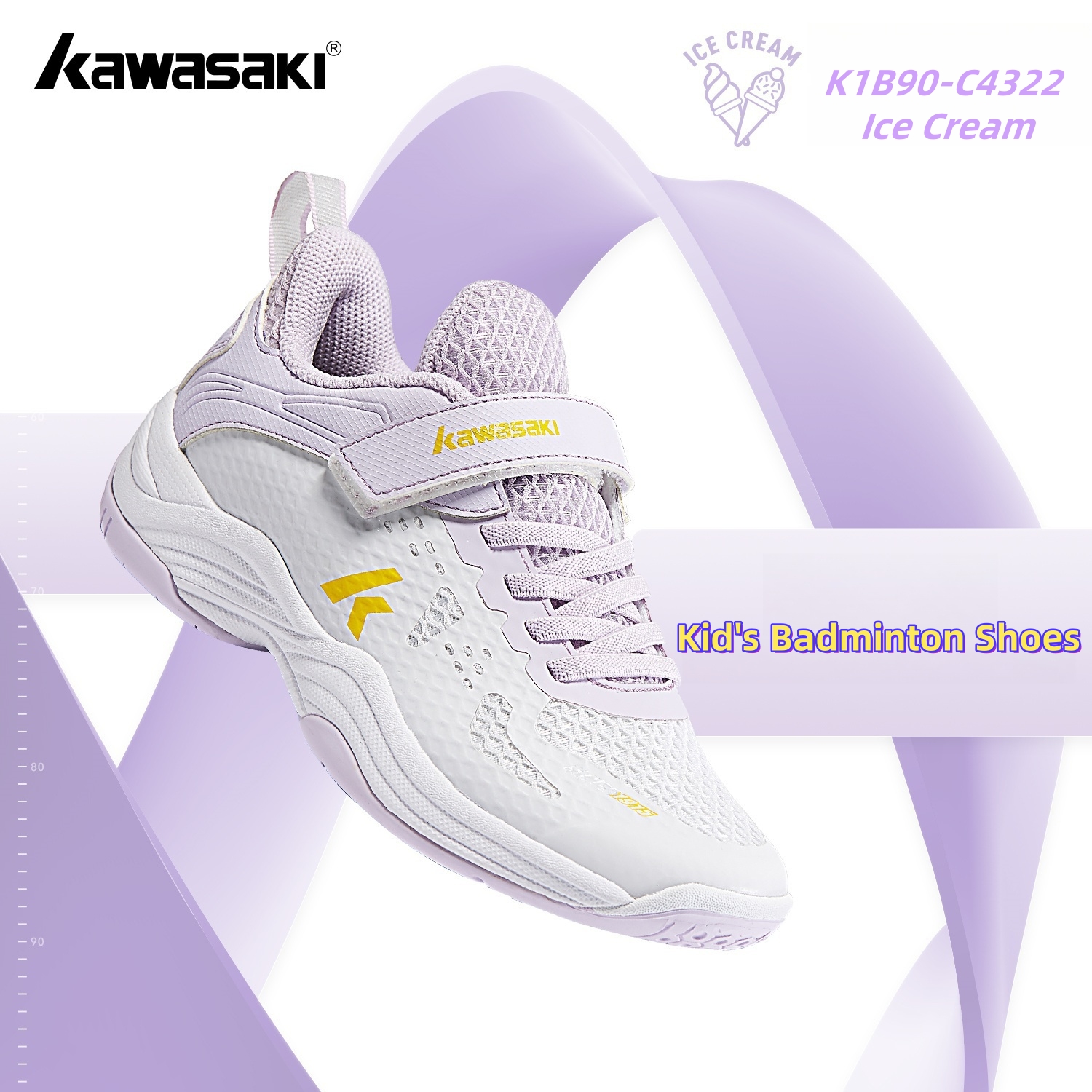Kawasaki Pickleball Shoes Badminton Shoes Honor Series B3322&C4322 Men ...