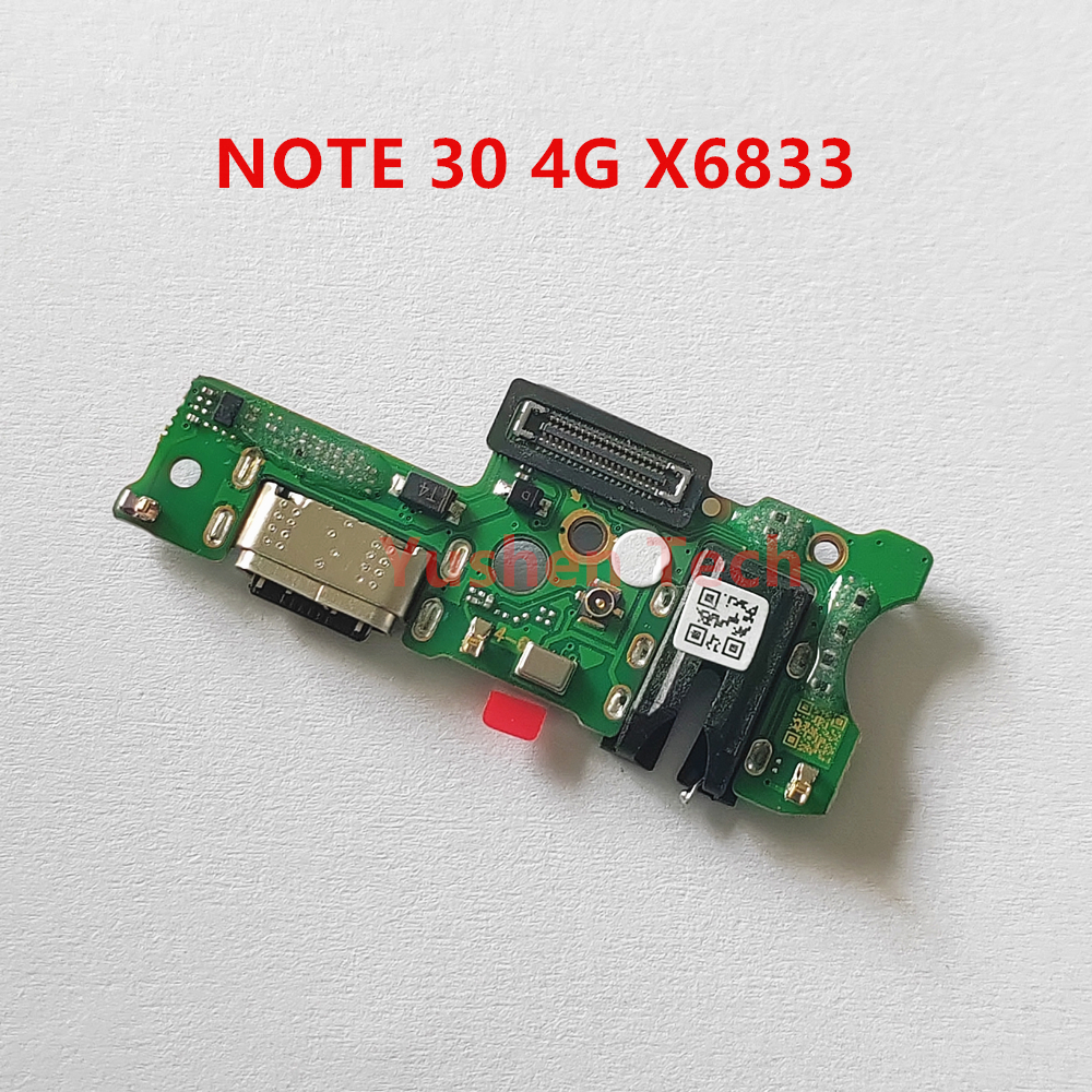 For Infinix Note 30 Pro X6833B X6711 4G 5G usb Charging board Charging ...