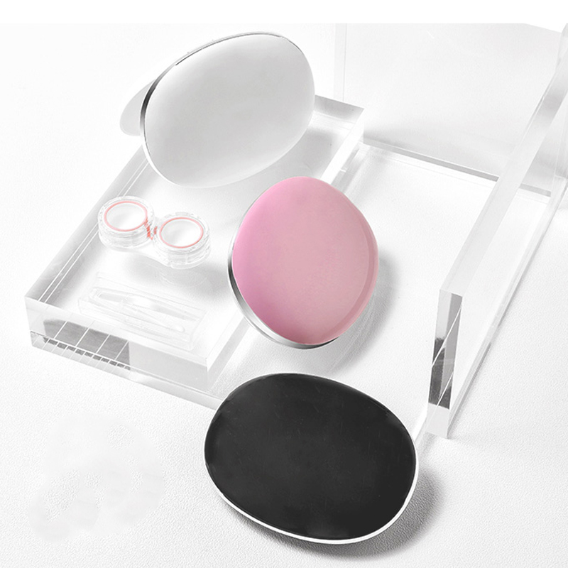 Eyeshare Cobblestone Contact Lens Box Pink Case 1 Pc. | Shopee Philippines