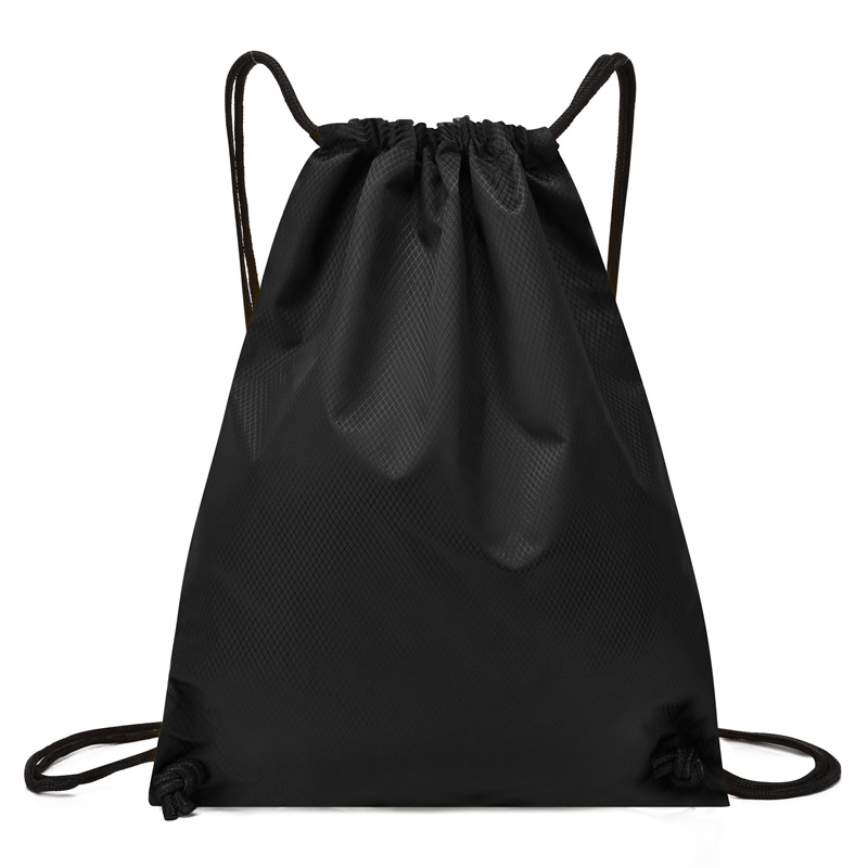 Waterproof Oxford Cloth Drawstring Storage Bag With Diamond Grid ...