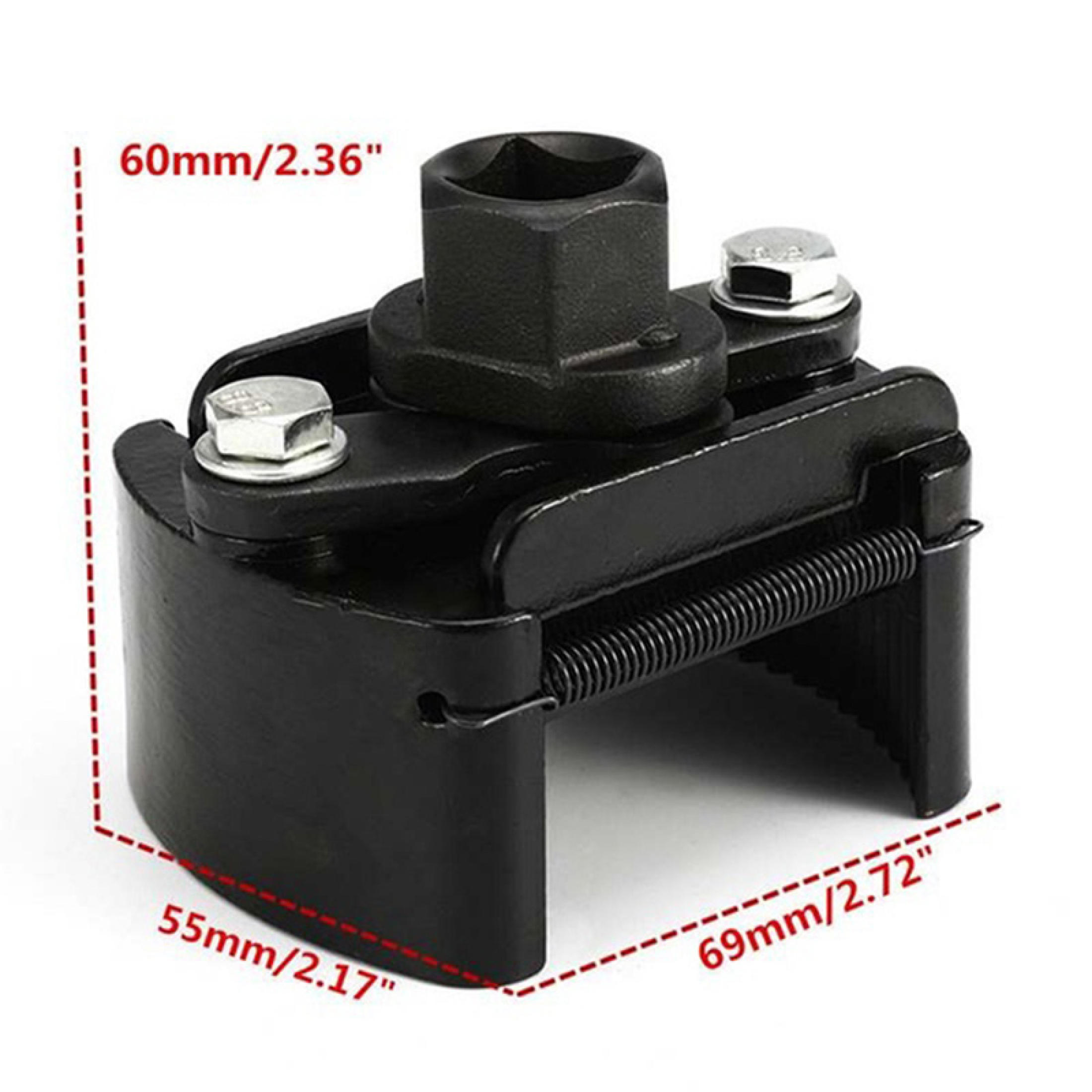 Plug Tool Oil Filter Wrench 2 Jaw Fuel 60mm-80mm Adjustable Used with 1 ...