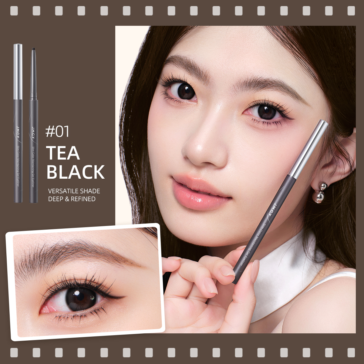 【Gel Eyeliner Collection】JMCY JMCY Eyeliner Gel Pencil Slim & Long-Lasting Waterproof Smudge ...