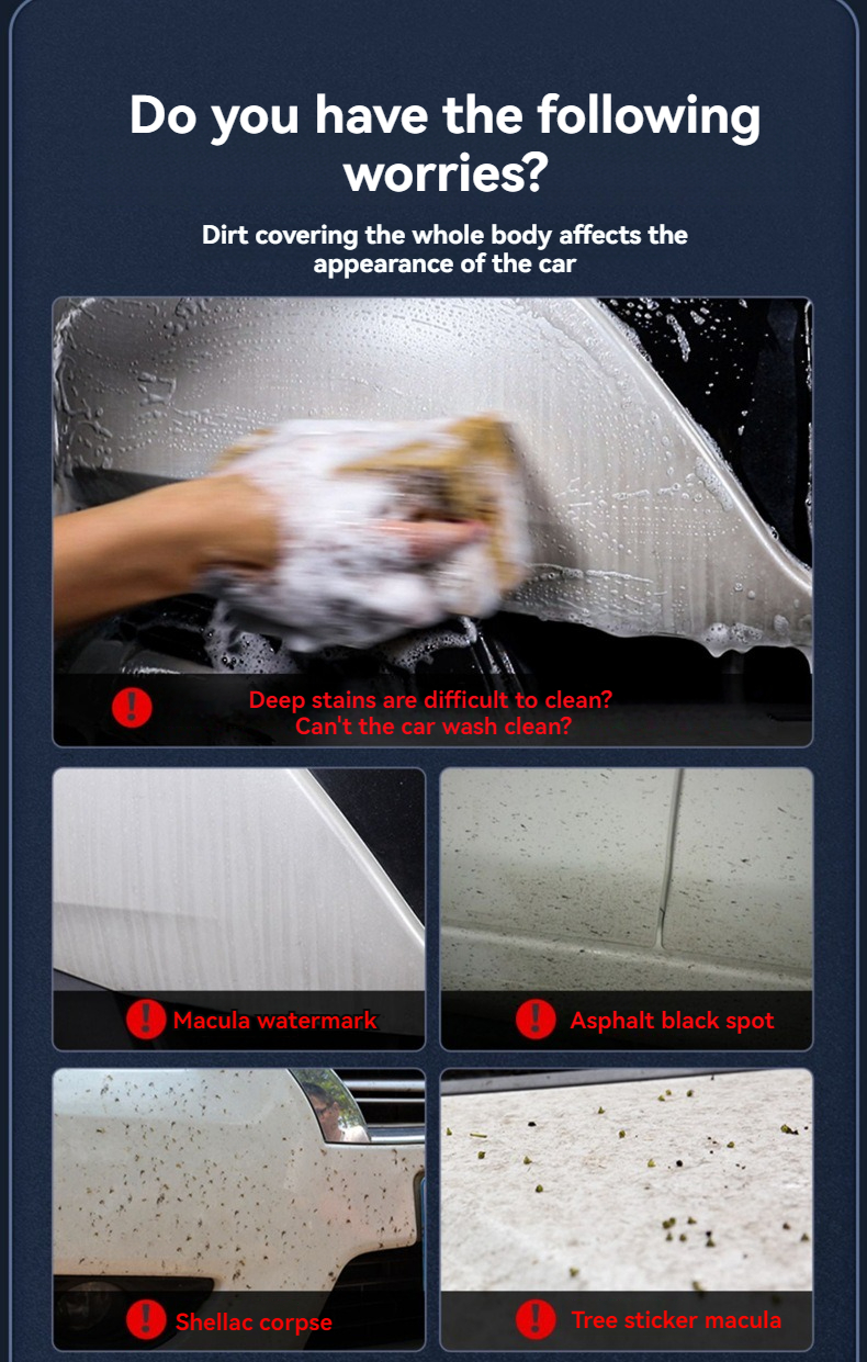 500ml Watermark and Acid Rain Remover For Car Acid Rain & Glass Stain ...