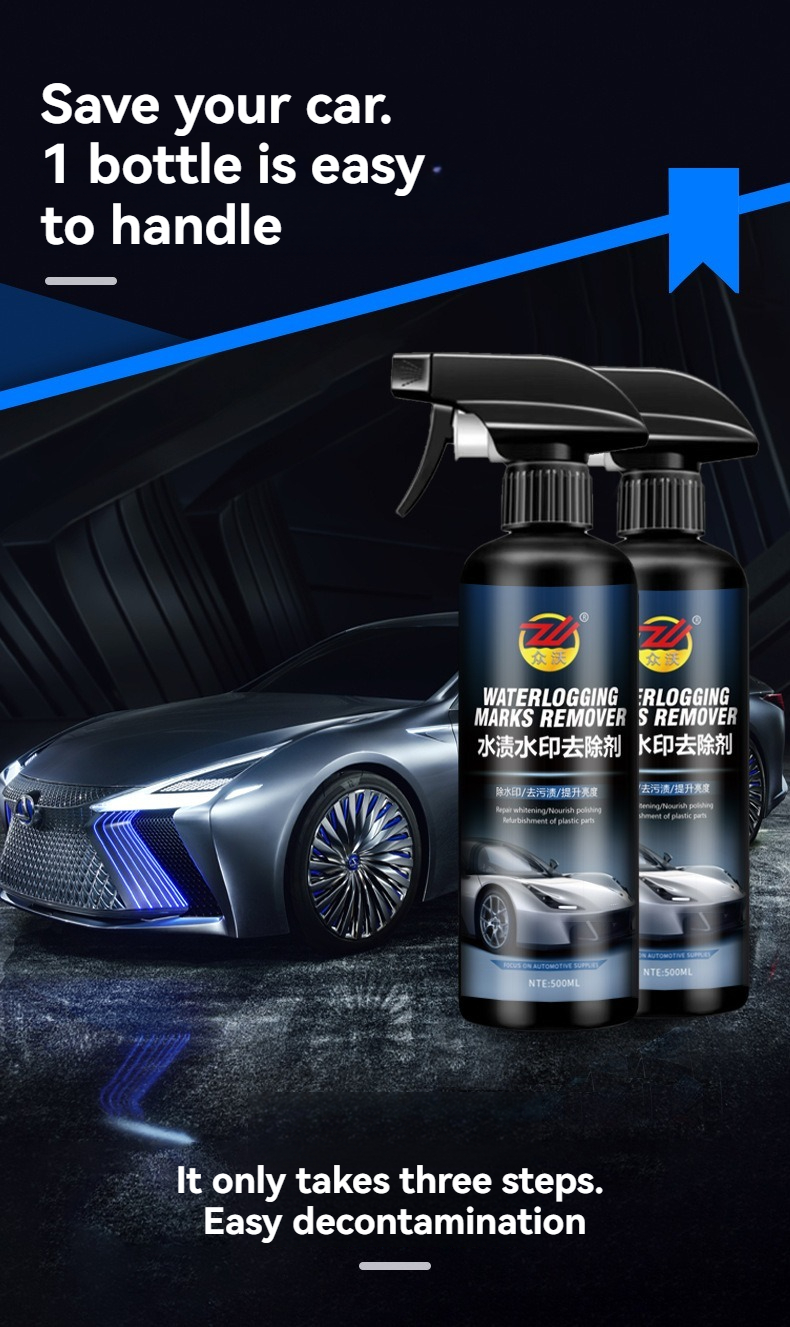 500ml Watermark and Acid Rain Remover For Car Acid Rain & Glass Stain ...