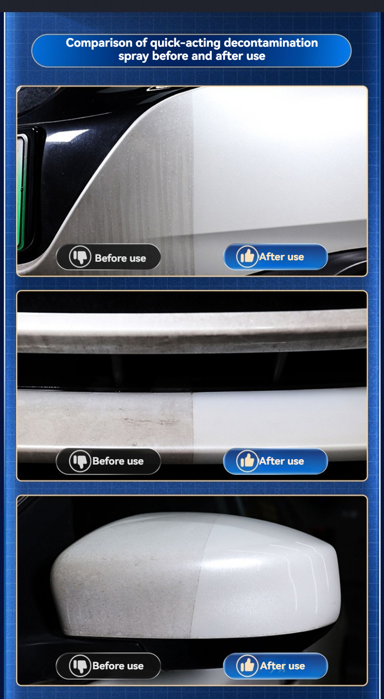 500ml Watermark and Acid Rain Remover For Car Acid Rain & Glass Stain ...