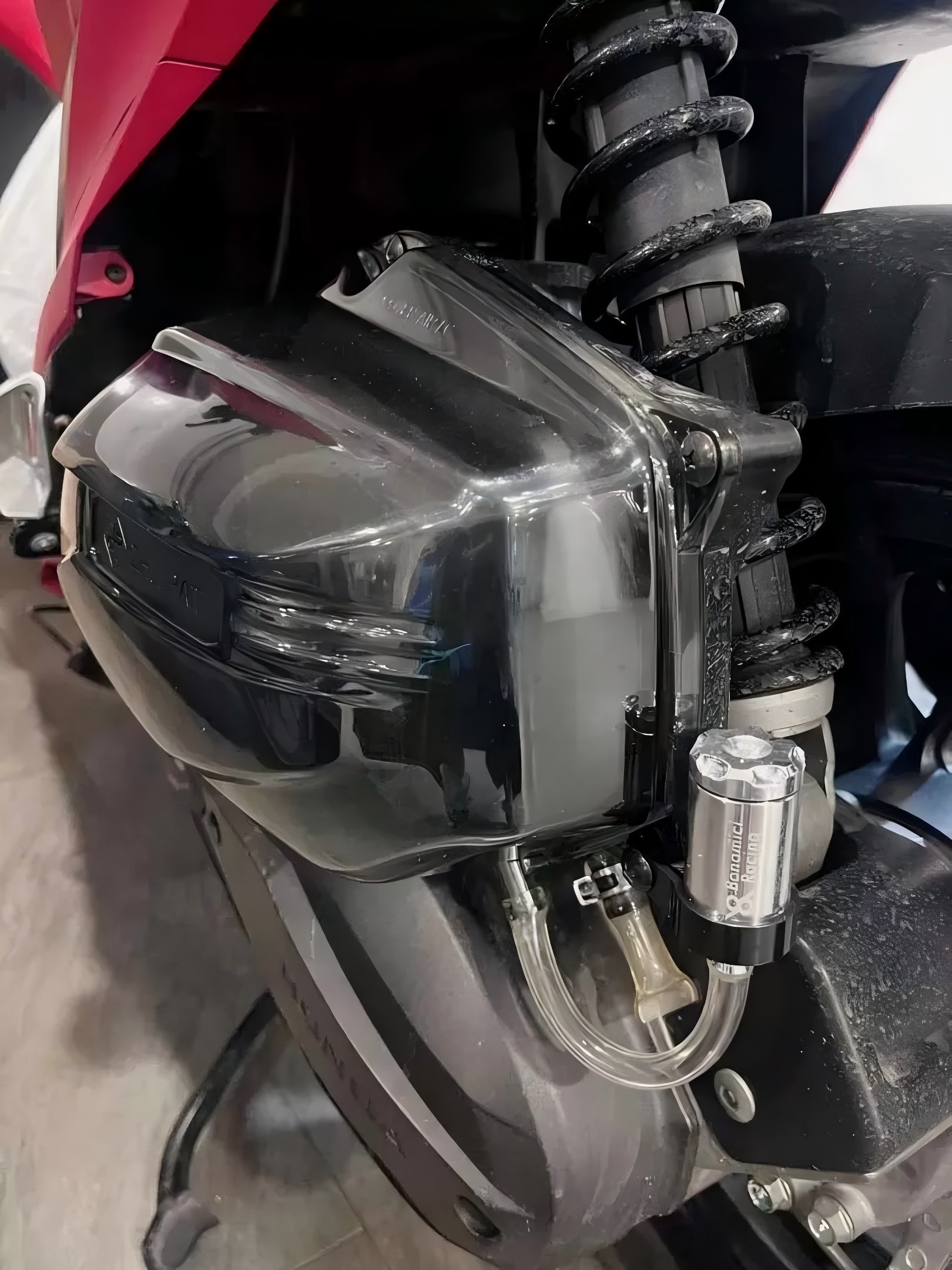 Bonamici Oil Tank Brake Fluid Tank With Oil Pipe And With Clip Bonamici ...