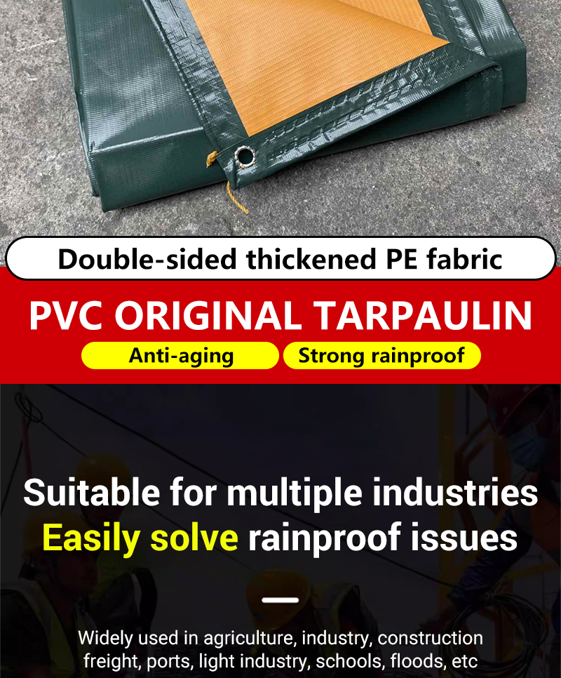 【Buy 1 Take 1】Trapal waterproof makapal Lona rain Tolda Tarpaulin PE ...