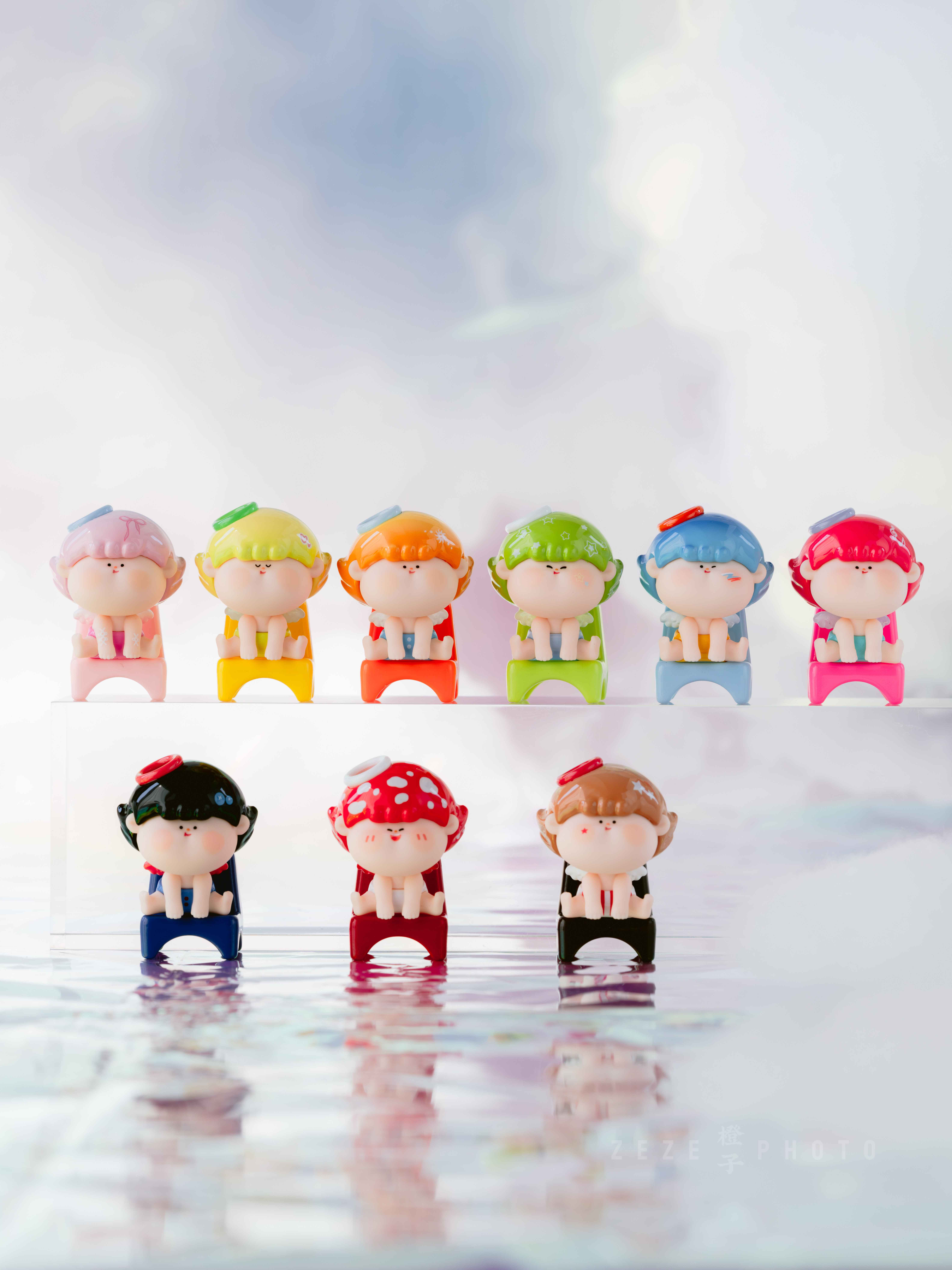 Spot goods(1bag 5pcs)Toy AMLLS Colorful Angel Cute figure doll Blind ...