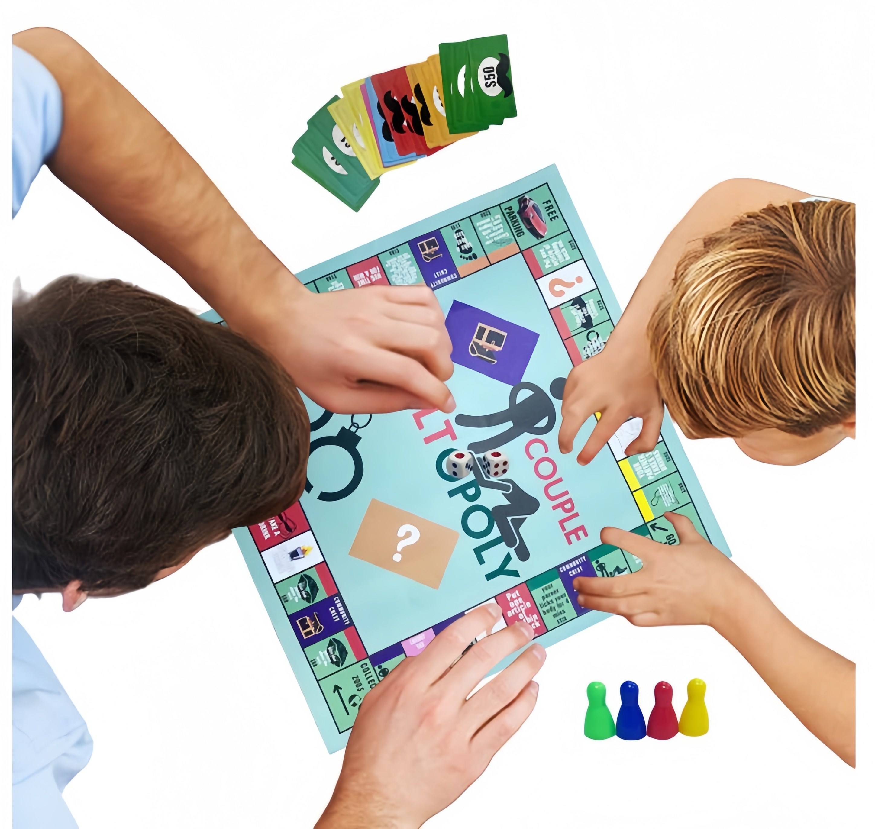 Adult Couple Date Night Game Adultopoly Board Game Handmark Monopoly ...