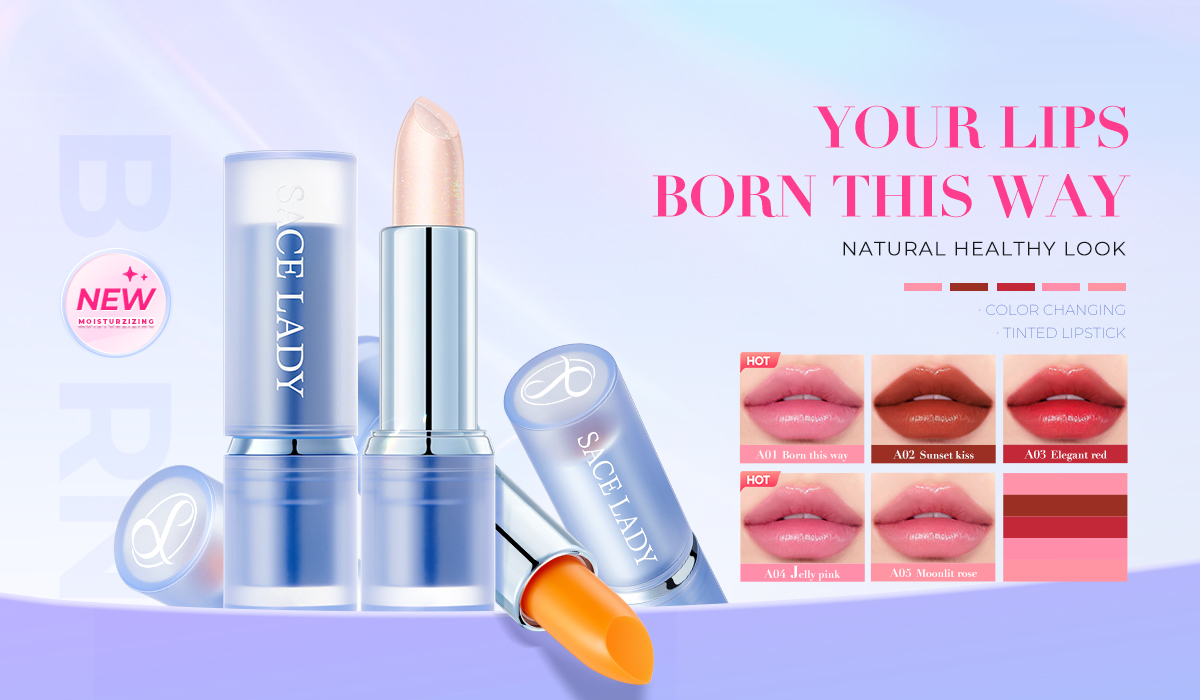 【BUY 1 TAKE 1】SACE LADY Color Changing Lipstick Moisturizing Jelly ...