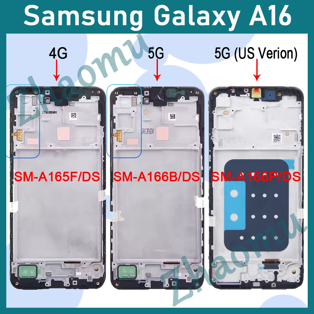 AMOLED Samsung Galaxy A16 4G 5G LCD Display Touch Screen With Frame ...