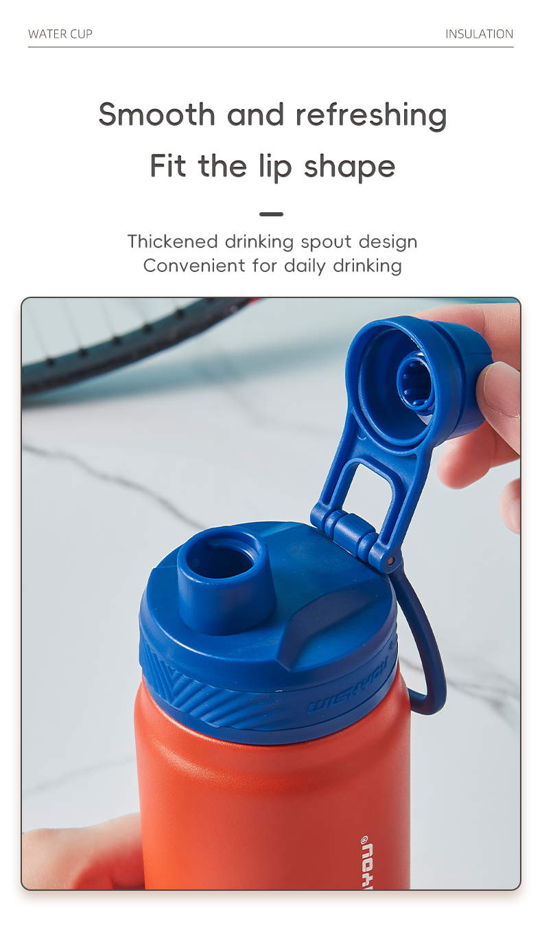 500ML Stainless Steel Vacuum Insulated Water Bottle Tumbler Leak Proof ...