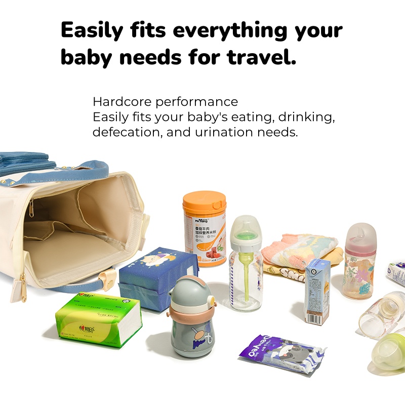 Multifunctional Mother Bag, Large Capacity Backpack, Easy To Travel ...