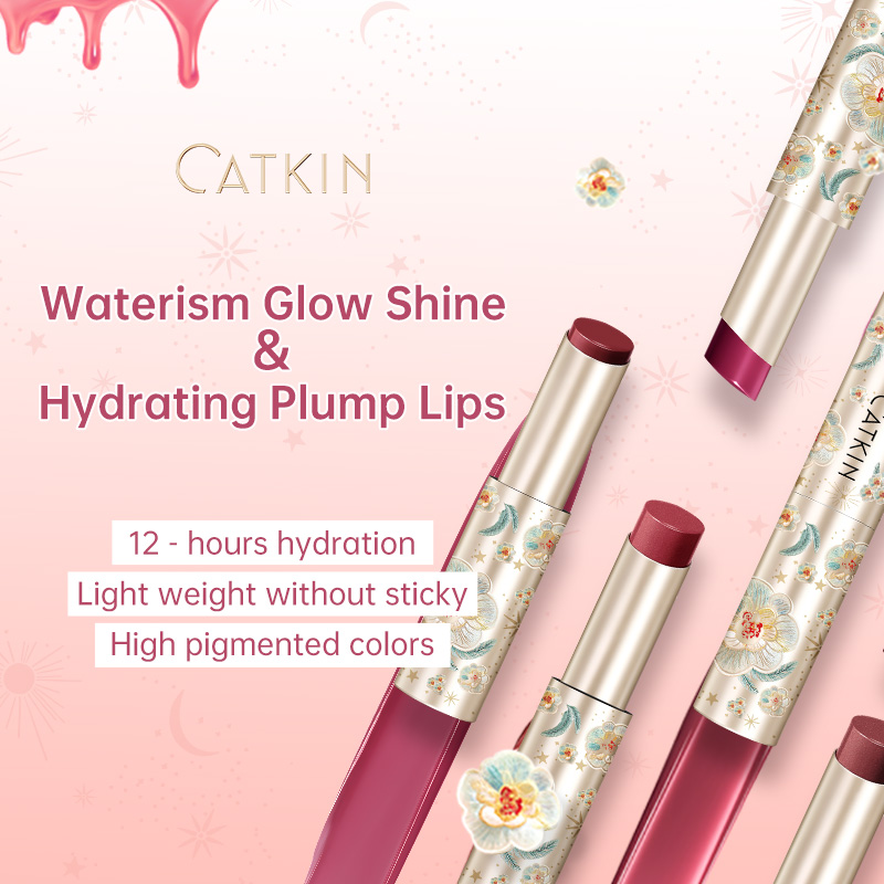 Catkin Glossy Lip Balm Hydrating Lip Care (Moisturizing Lip Tint Gloss ...