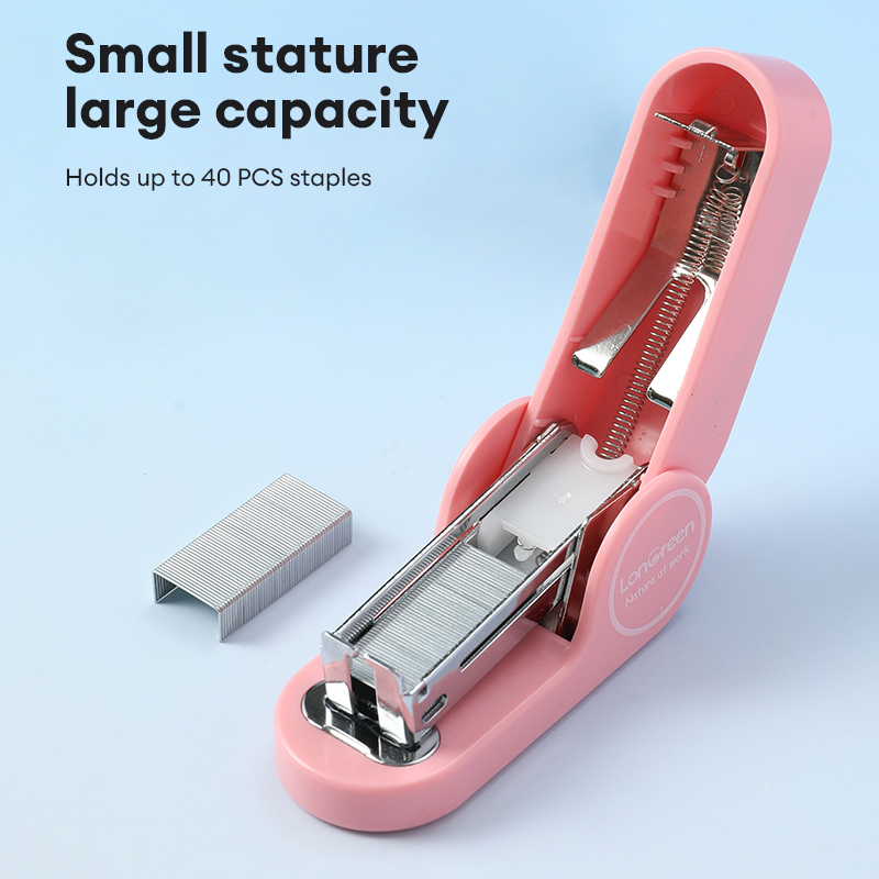 Deli Stapler Mini Portable Stapler Environmentally Friendly Stapler ...