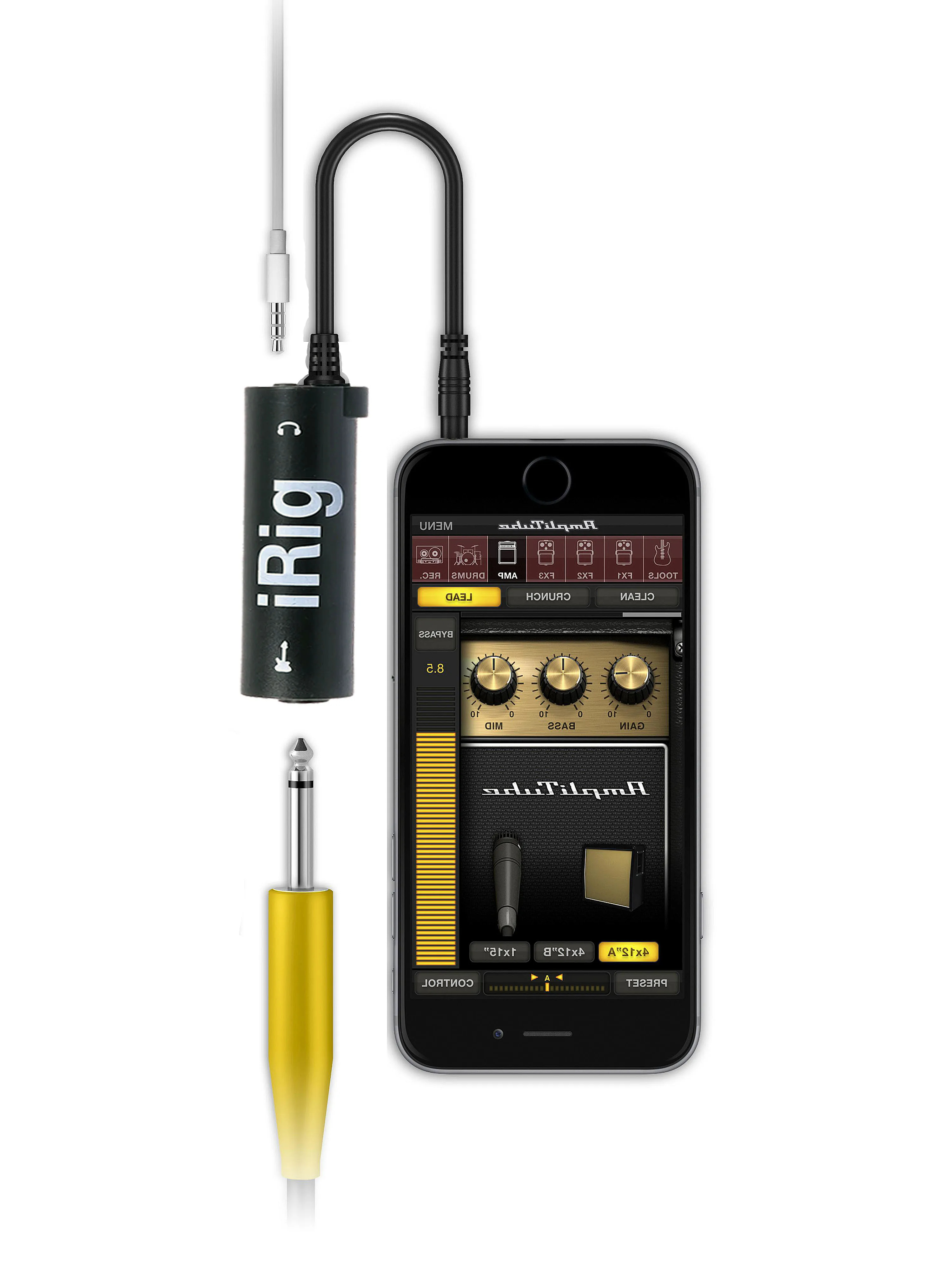 IRIG Guitar Interface Converter – 3.5mm Audio Adapter with Premium ...