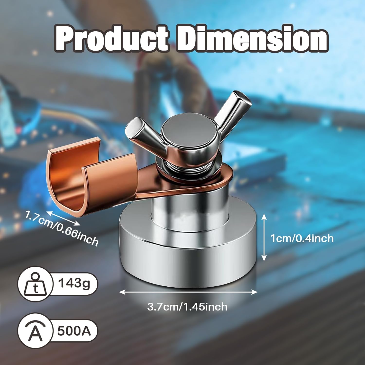 Welding Magnetic Grounding Clamp Support Tools Single Piece Welder ...