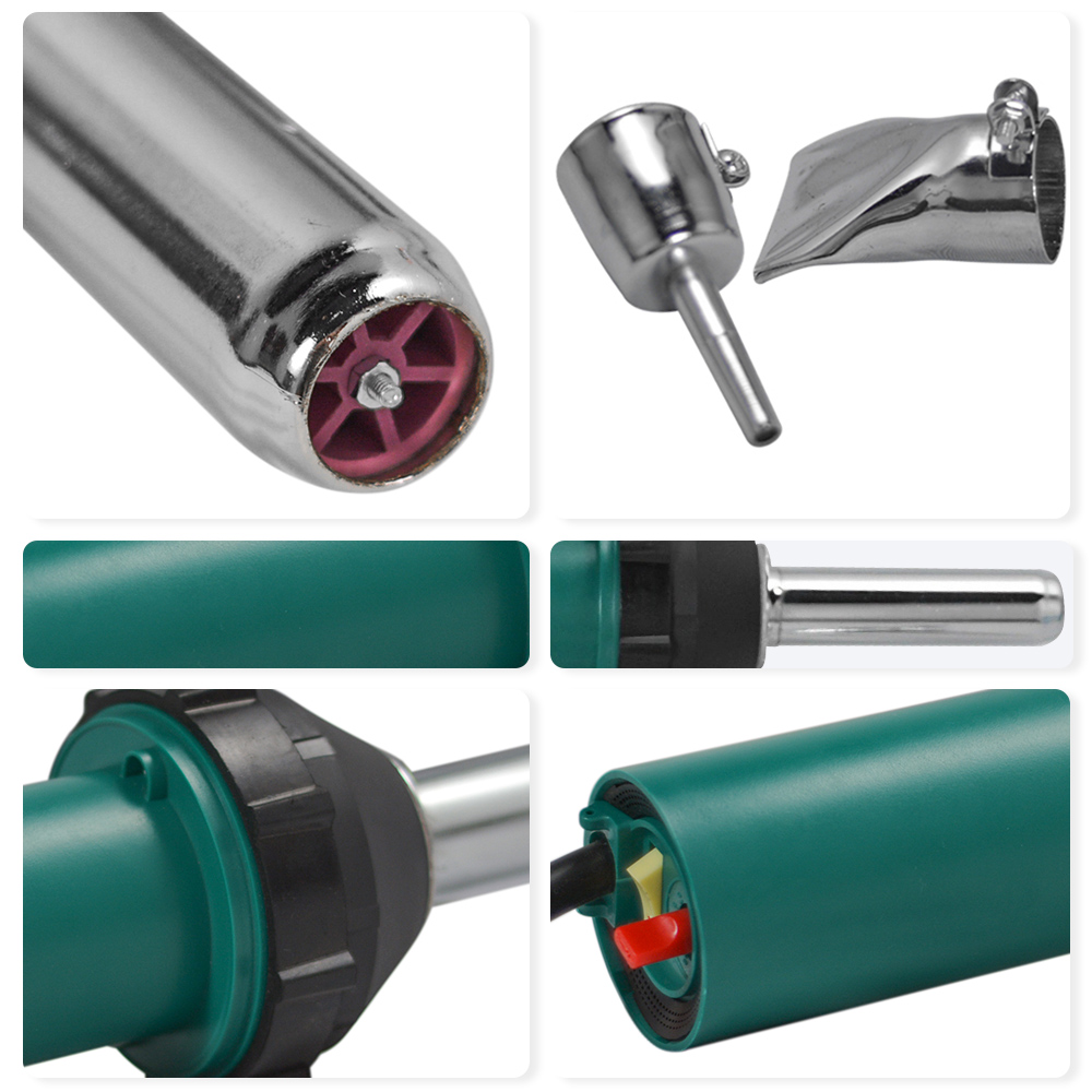 1080W 220V Plastic Hot Air Welding Gun Torch with Pencil Tip Nozzle ...