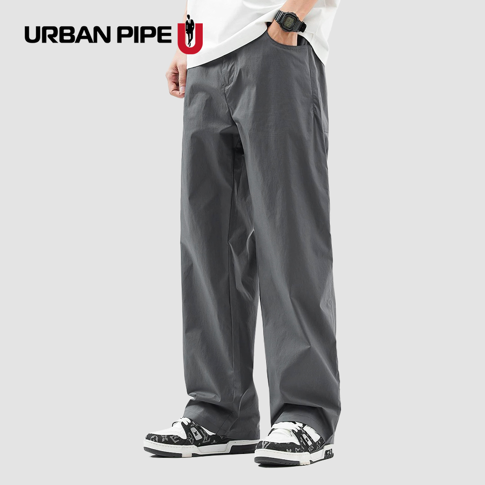 [NEW STYLE] URBAN PIPE Plain Straight Pants For Men Fashion 100% Cotton ...