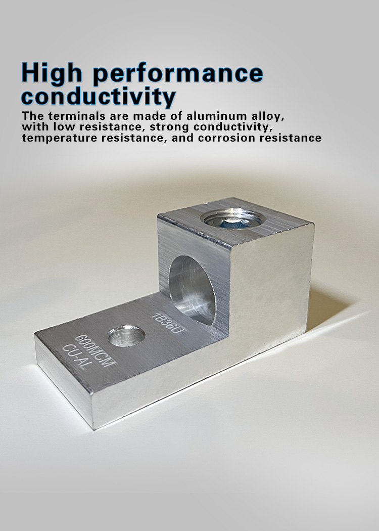 MIRCOE Aluminum Mechanical Lugs Connector Universal Terminal Lugs 1B2U ...