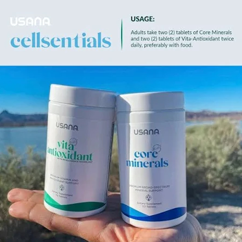 USANA US Edition [Core Minerals+Vitamin A] Nutritional Supplement 112 ...