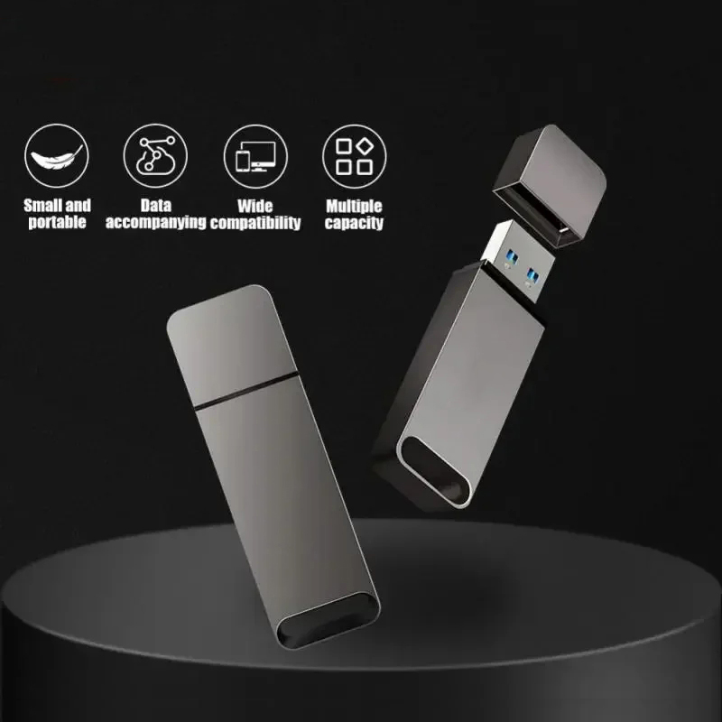 USB3.1 Portable Flash Memory Driver 1TB, 2TB, 4TB Metal Waterproof Pen ...