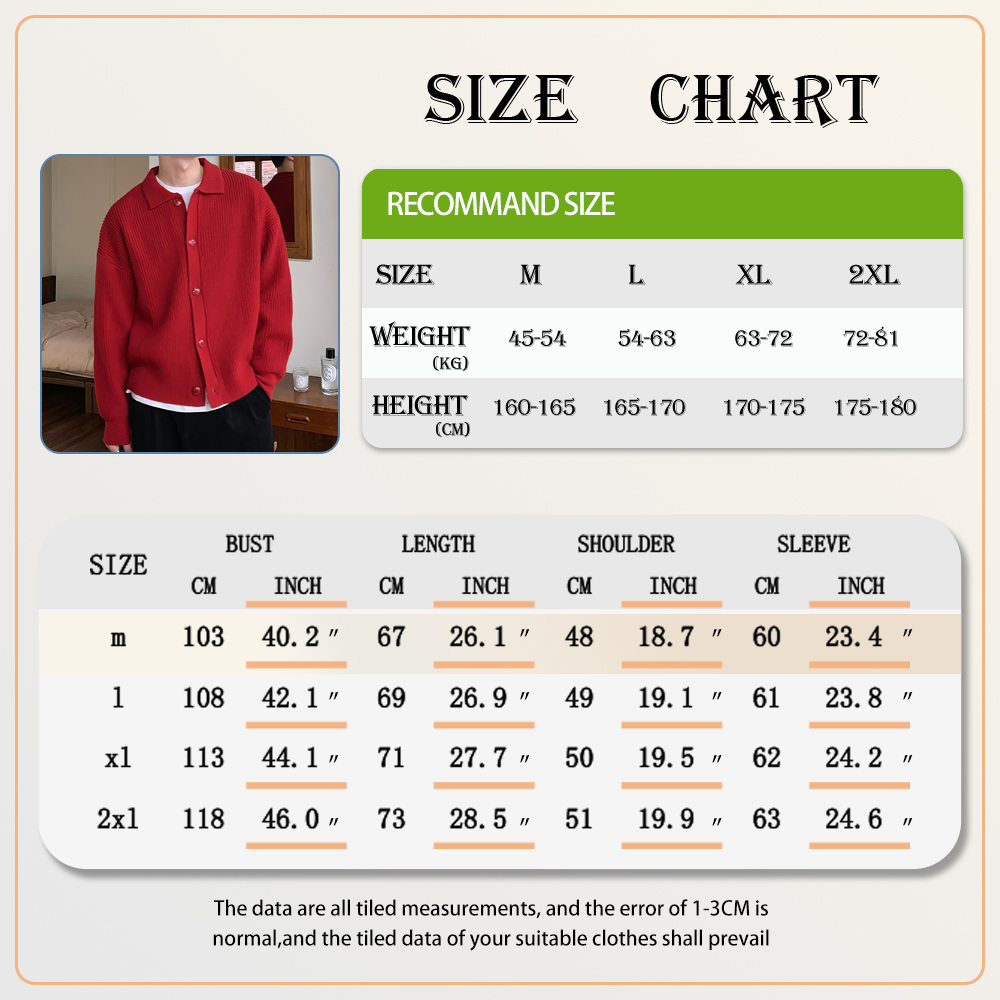 FEARLESS Men's Plain Long Sleeve Polo Sweater Vintage Style Lelaki ...