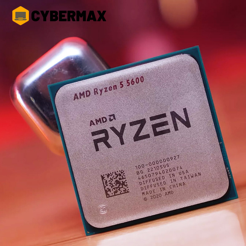 AMD Ryzen 5 5600 Desktop Processor Tray Type 6 Core 12 Thread 3.5GHz ...