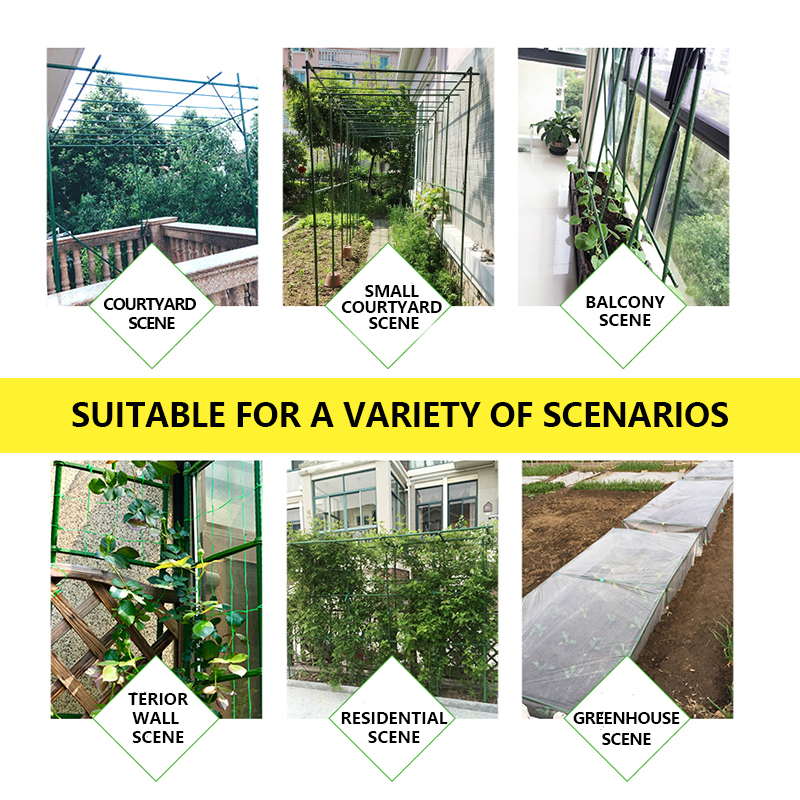 Horticultural scaffolding, plastic coated steel pipe plant planting ...