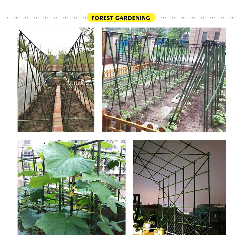 Horticultural scaffolding, plastic coated steel pipe plant planting ...